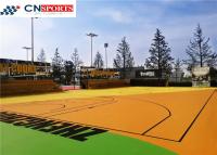 China IAAF Synthetic Basketball Court Flooring for sale