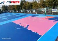 China IAAF Synthetic Basketball Court Flooring for sale