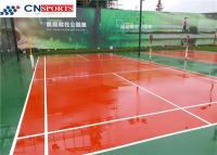China ISO Synthetic Basketball Court Flooring Iscolour Resistance for sale