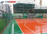 China ISO Synthetic Basketball Court Flooring Iscolour Resistance for sale