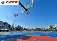 China Silicon PU Indoor Volleyball Court Flooring 1.5MPa Anti UV for sale
