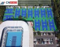 China Blue SPU Flooring , 2.3mm Indoor Basketball Court Flooring for sale