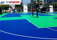 China SPU IAAF Synthetic Basketball Court Flooring UV Resistant for sale