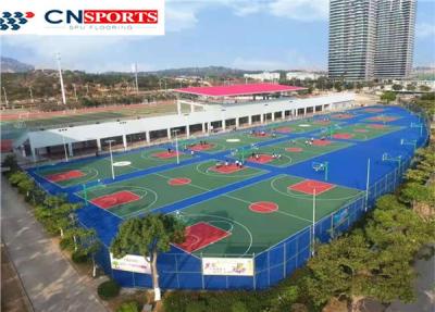 China ITF Synthetic Basketball Court Flooring Wear Resistance for sale