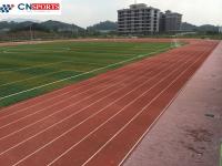 China 10mm Rubber Running Track Wear Resistance Color EPDM Surface for sale