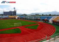 China Soundproof EPDM Running Track , 13mm Sports Running Track for sale