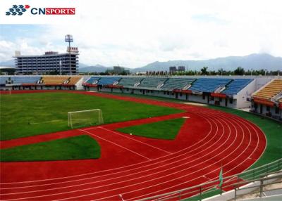 China Full PUR Synthetic Running Track Outdoor EPDM Wet Pour Runway Flooring for sale