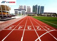 China 8mm High School Running Track Waterproof Shock Absorption Jogging Track for sale