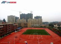China 13mm Sandwich System Running Track EPDM Granule Broadcasting Surface for sale