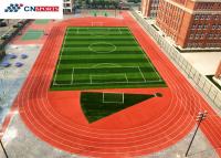 China IAAF Outdoor Running Track , Soundproof Athletic Running Track for sale