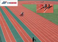 China Rubber Playground Running Track 13mm School Running Track Sandwich System for sale