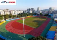 China Rubber Playground Running Track 13mm School Running Track Sandwich System for sale