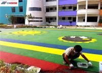 China Green EPDM Rubber Granules Playground Running Track Material Colorful for sale