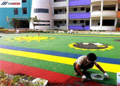 China Green EPDM Rubber Granules Playground Running Track Material Colorful for sale