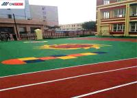 China ISO Blue EPDM Rubber Granules Sports Flooring Runing Track Playground for sale