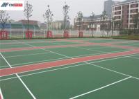China 3.1mpa silicon PU Tennis Court Flooring for sale