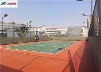 China Concrete Asphalt Base Silicon PU Basketball Flooring High Rebound for sale