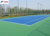 China 835 Elongation at break SPU Tennis Flooring for sale