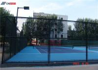China Silicon Polyurethane Tennis Court Flooring ISO9001 Anti Slide for sale