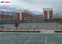 China SPU Tennis Sports Flooring TB-003T Springback Layer for School for sale