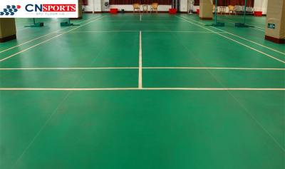 China Fire Proof Indoor Sport Court Flooring 1.42m Anti Slip for sale