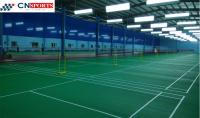 China Shock Absorption PVC Vinyl Sheet Flooring IAAF Non Slip for sale