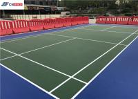 China SPU Tennis Sports Flooring TB-003T Springback Layer for School for sale