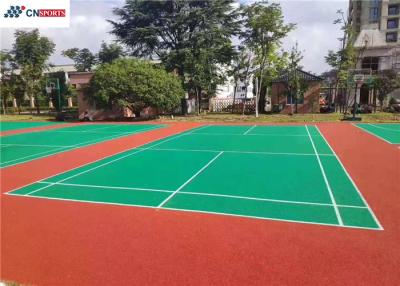China 88% Value of Rebound SPU Tennis Sports Flooring for sale