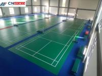 China Indoor Synthetic Badminton Court Flooring Foam Elastic for sale