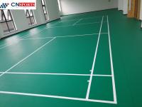 China 3.5mm PVC Sport Flooring , Waterproof Badminton Court Flooring Mat for sale