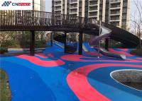 China 2.0Mpa Rubber Tiles Outdoor Playground Anti Slip ISO14001 for sale