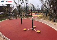 China Red Laminated Moving EPDM Rubber Flooring Waterproof Soundproof Anti Slide for sale