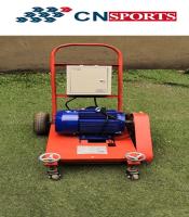 China 380HV Running Track Installation Machinery , 5.5Kw Sand Filling Machine for sale