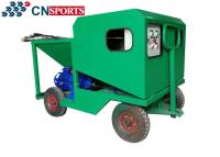 China IAAF Running Track Installation Machinery , 22.5MPa Line Marking Machine for sale