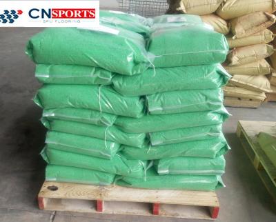 China Children Playground Flooring EPDM Rubber Granules Bright Color for sale