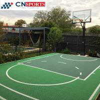 China Indoor Basketball Court PP Interlocking Sports Flooring Customized for sale