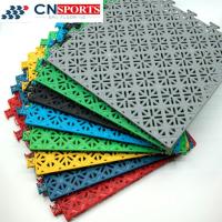 China PP Interlocking Sports Flooring For Basketball Badminton Futsal Volleyball Tennis Court for sale