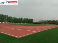 China Environmental Friendly Synthetic Athletic Track IAAF Cerrified for sale