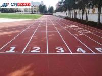 China Polyurethane Track And Field Athletic Rubber Synthetic Running Track for sale