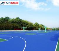 China All weather Available Anti-UV Shock Absorption Sports Playground SPU Flooring for sale