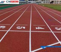 China 13mm Internation Standard IAAF Approved Anti UV Sports Field Surfacing Materials for Athletic Running Track for sale