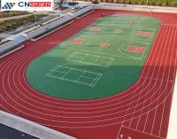 China 13mm Internation Standard IAAF Approved Anti UV Sports Field Surfacing Materials for Athletic Running Track for sale