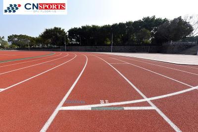China Sandwich system IAAF certified Athletic Sports Field Flooring Rubber Running Track for sale