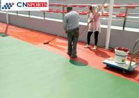 China 13mm Thick Rubber Running Track with Weather Resistance IAAF certificate for sale