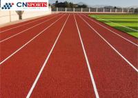 China Easy Installation Fire Resistant Running Track Anti UV Rubber Running Track for sale