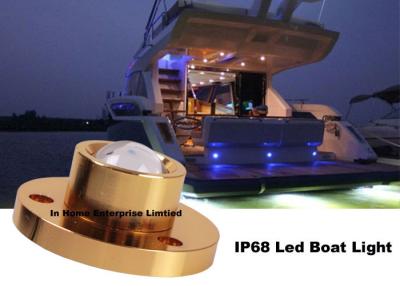 China 10V - 30V Cree LED Blue Underwater Boat Lights Night Fishing Energy Saving for sale