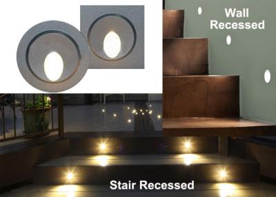 China Outdoor IP 67 Stainless Steel Recessed LED Wall Lights Waterproof for sale