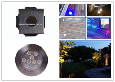 China Tempered Glass LED Underground Lamp / Floor Buried Light CRI 85 50 - 60 Hz for sale