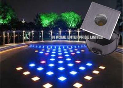 China 3W Multi - Color  Led Underground Light With 3 Years Warranty , Energy Saving for sale