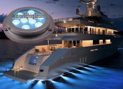 China 27 W Blue Underwater Boat Lights / Remote Control Marine Spotlight for sale